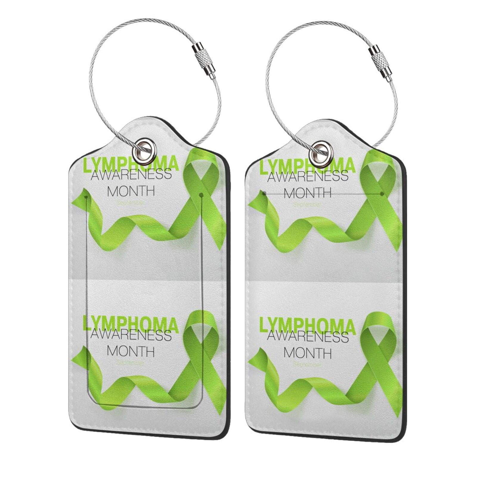 Lymphoma Awareness Month Luggage Tags for Suitcase Tags Identifiers ...