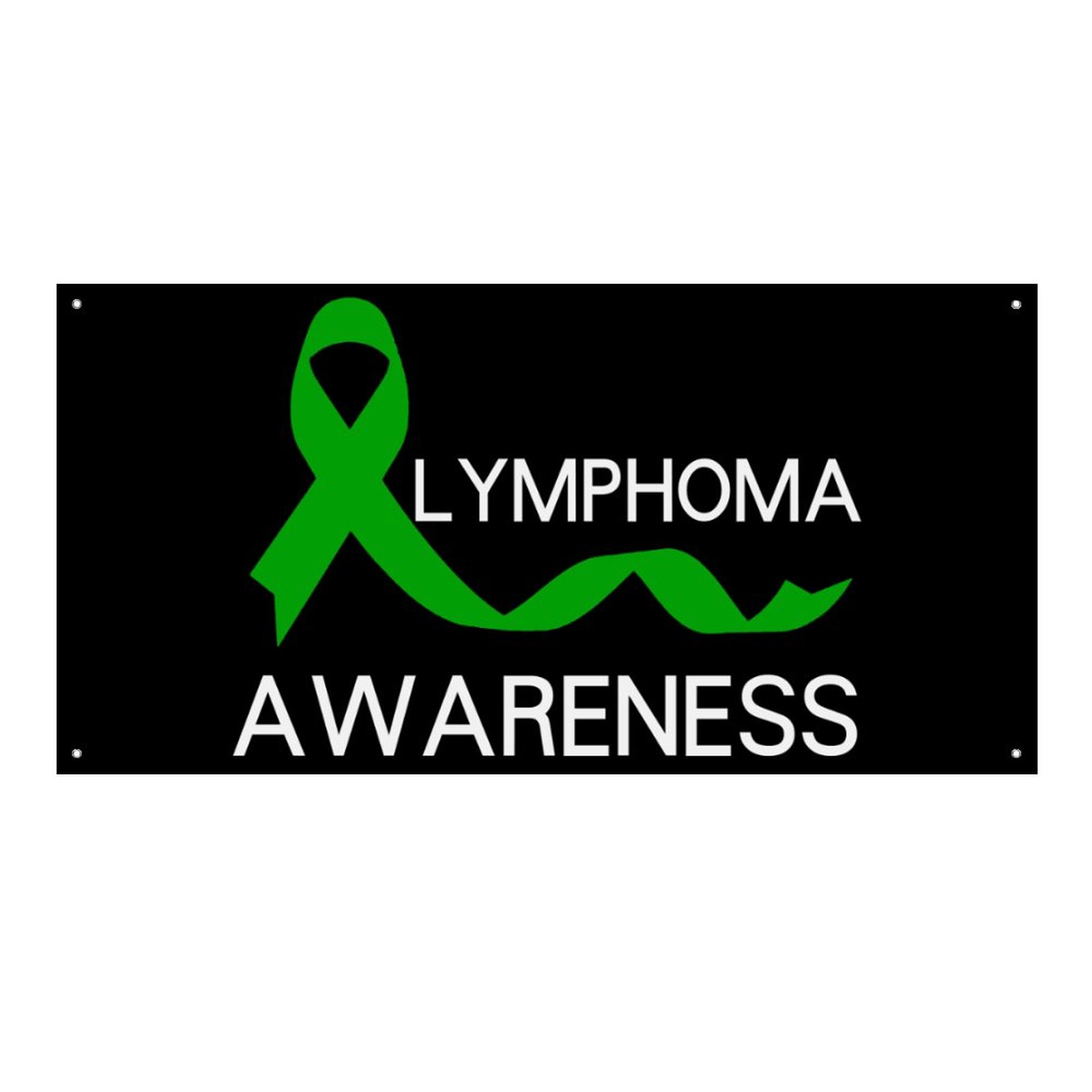 Lymphoma Awareness Month in September We Wear Green Banners Flag ...