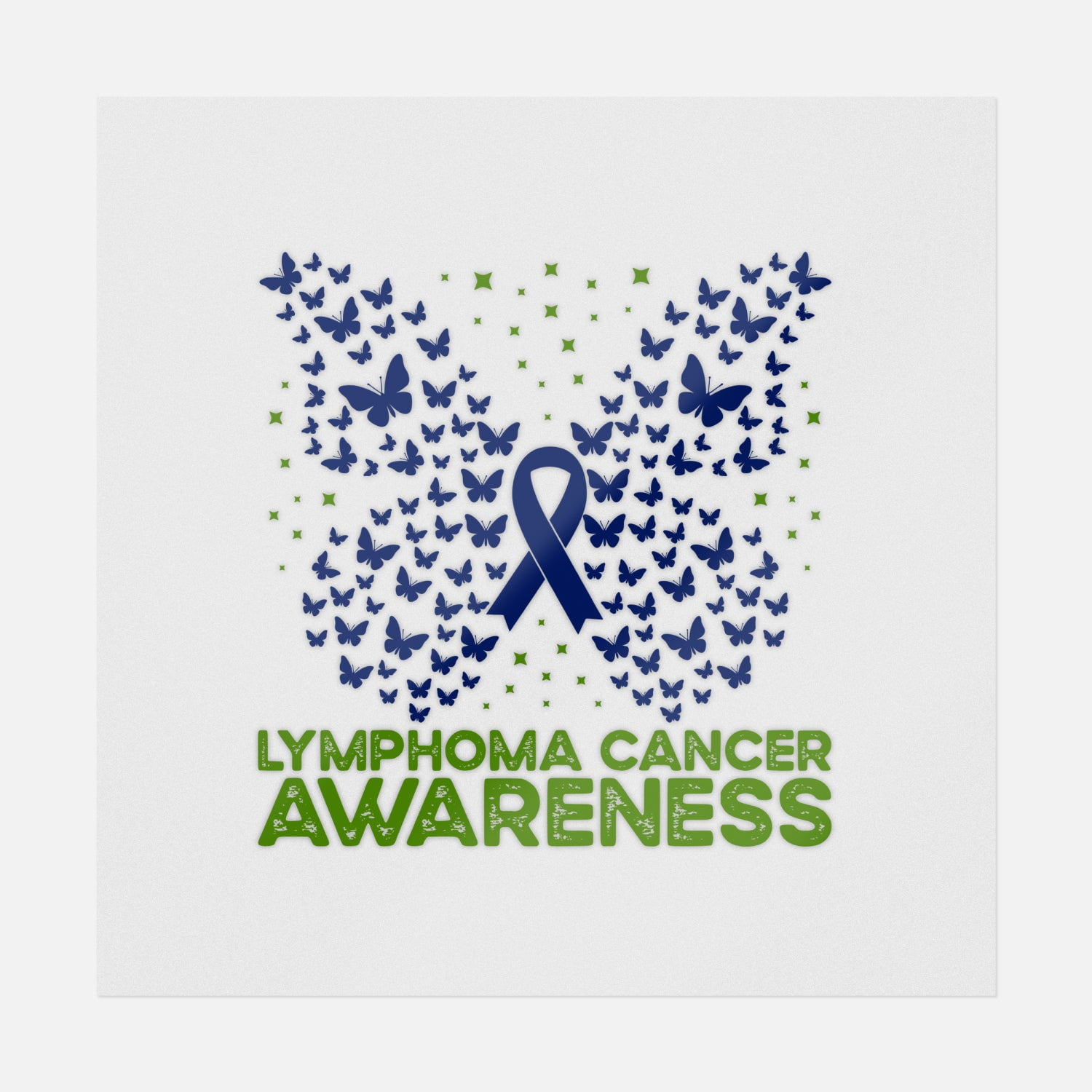 Lymphoma Butterfly Transfer - Walmart.com