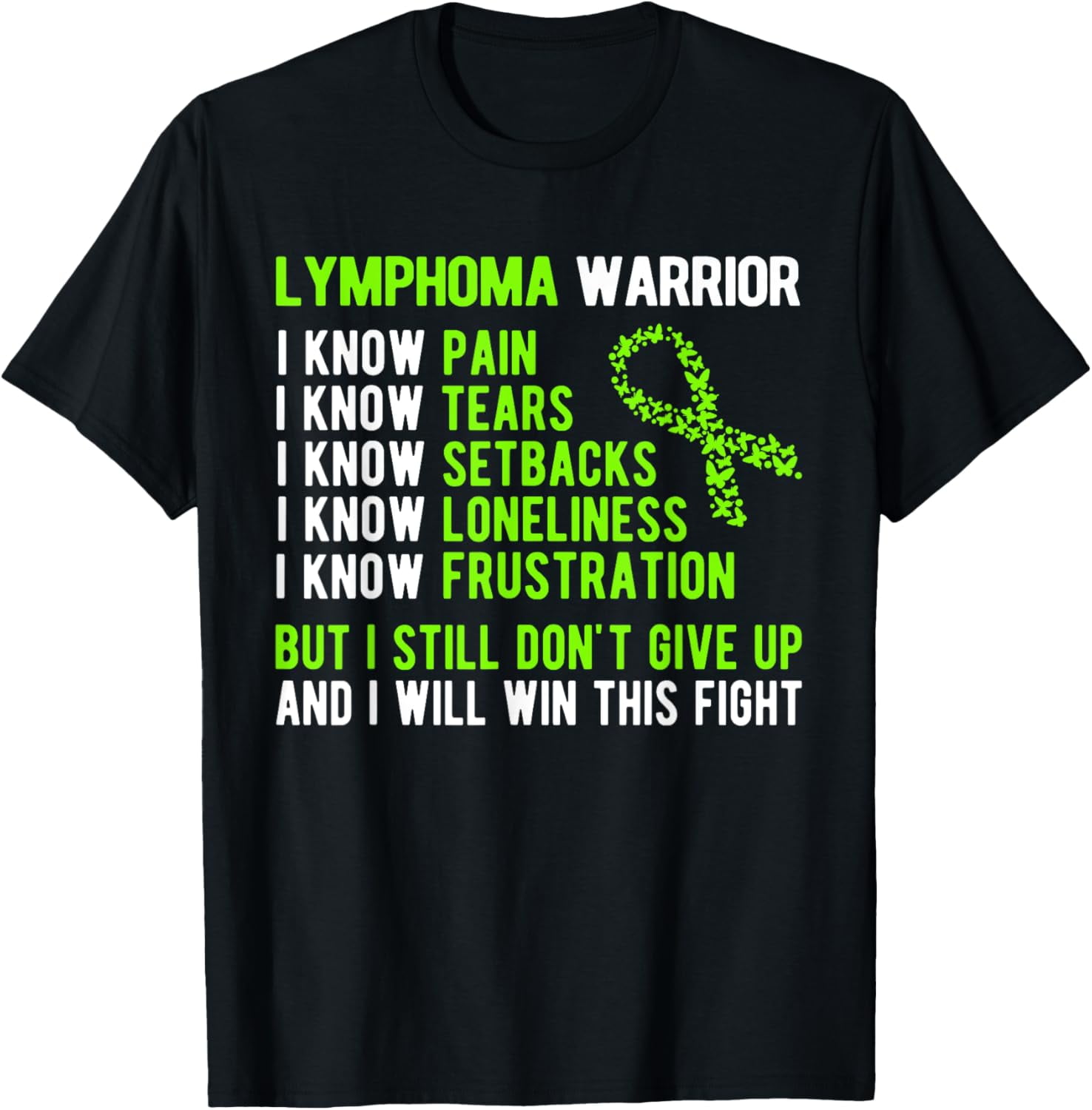 Lymphoma Warrior Lymphoma Awareness T-Shirt - Walmart.com
