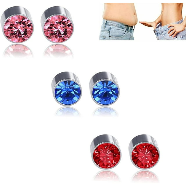 Lymphatic Fashion Magnetic Therapy Earrings, Acupressure Studs, Kyana ...