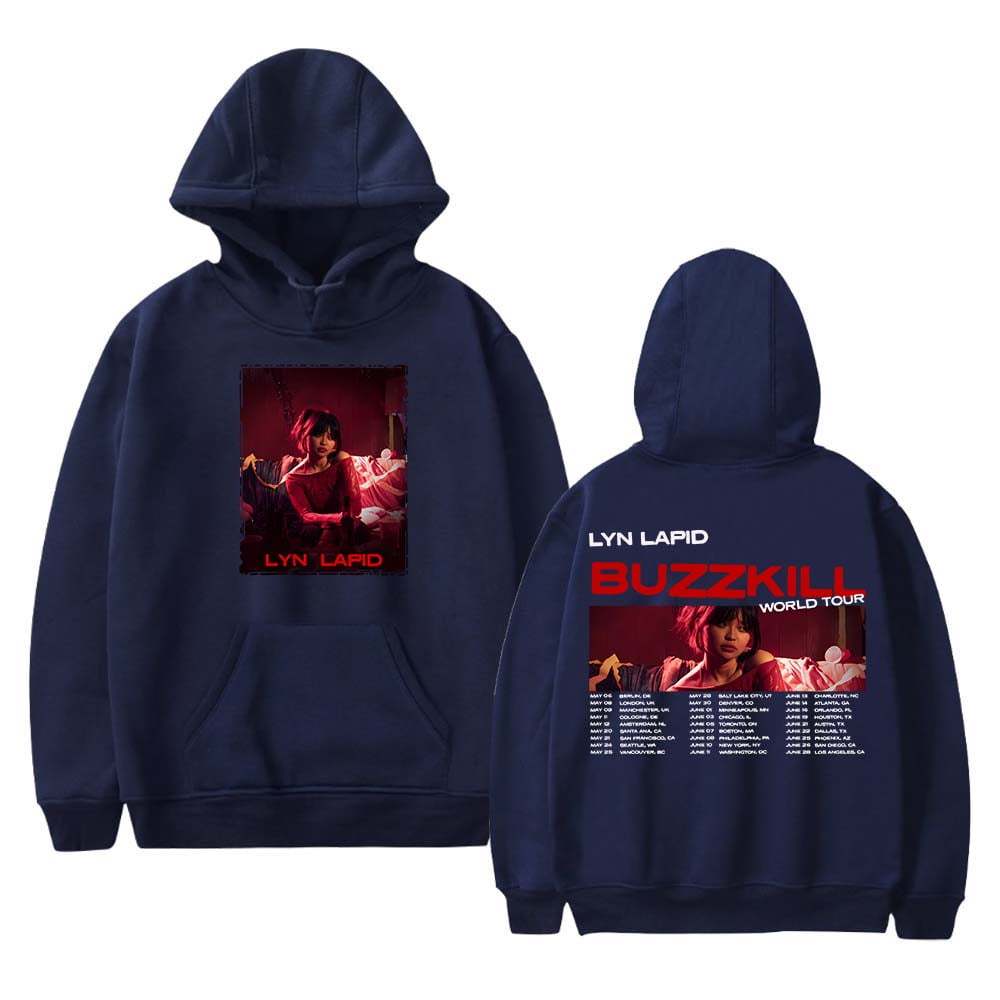 Lyn Lapid Buzzkill World Tour 2025 Merch Baseball Jersey V-Neck Shirt ...