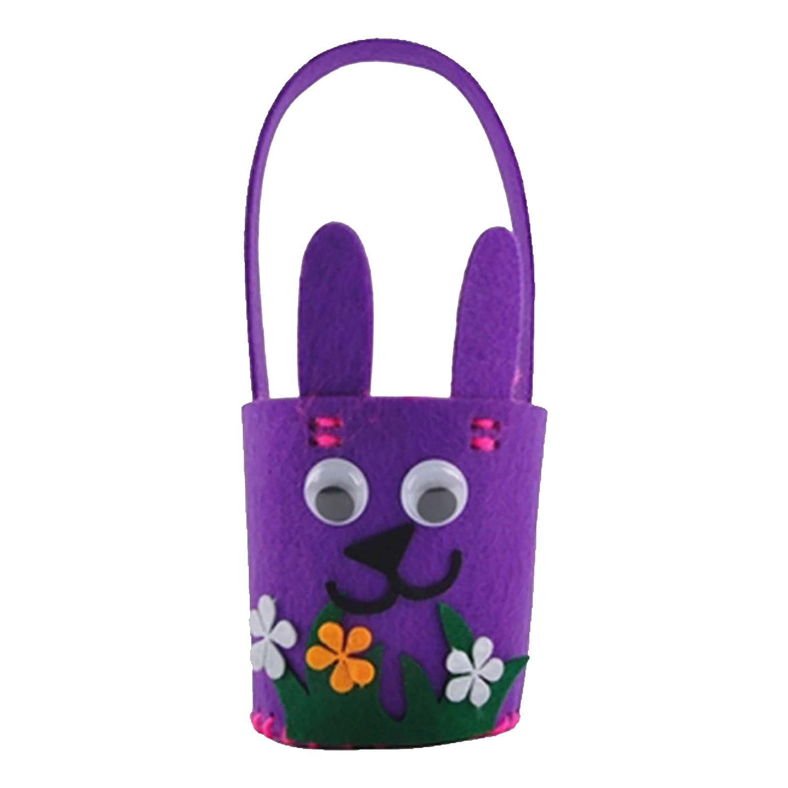 Lynbm Baskets for Organizing Diy Easter Egg Bunny Basket Craft Kit ...