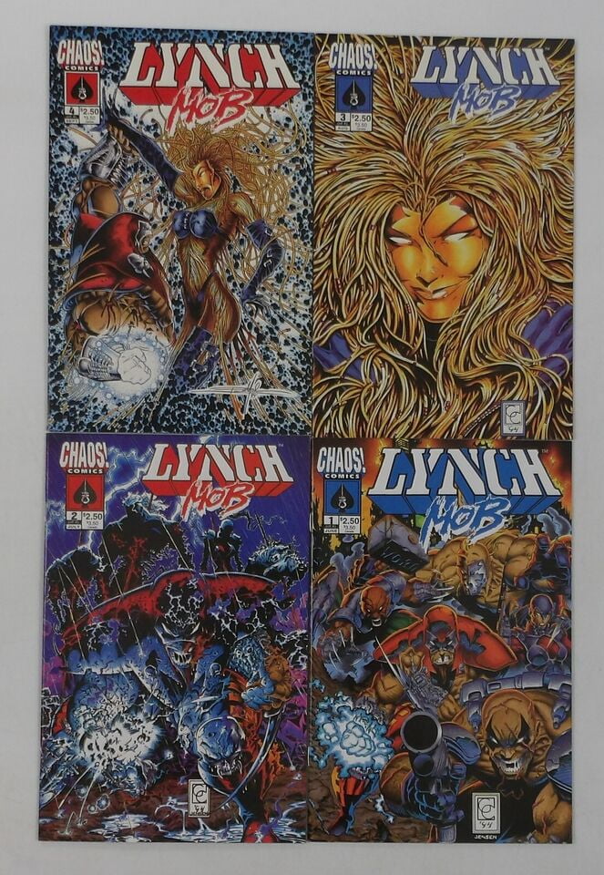 Lynch Mob #1-4 VF/NM complete series Brian Pulido ; Chaos - Walmart.com