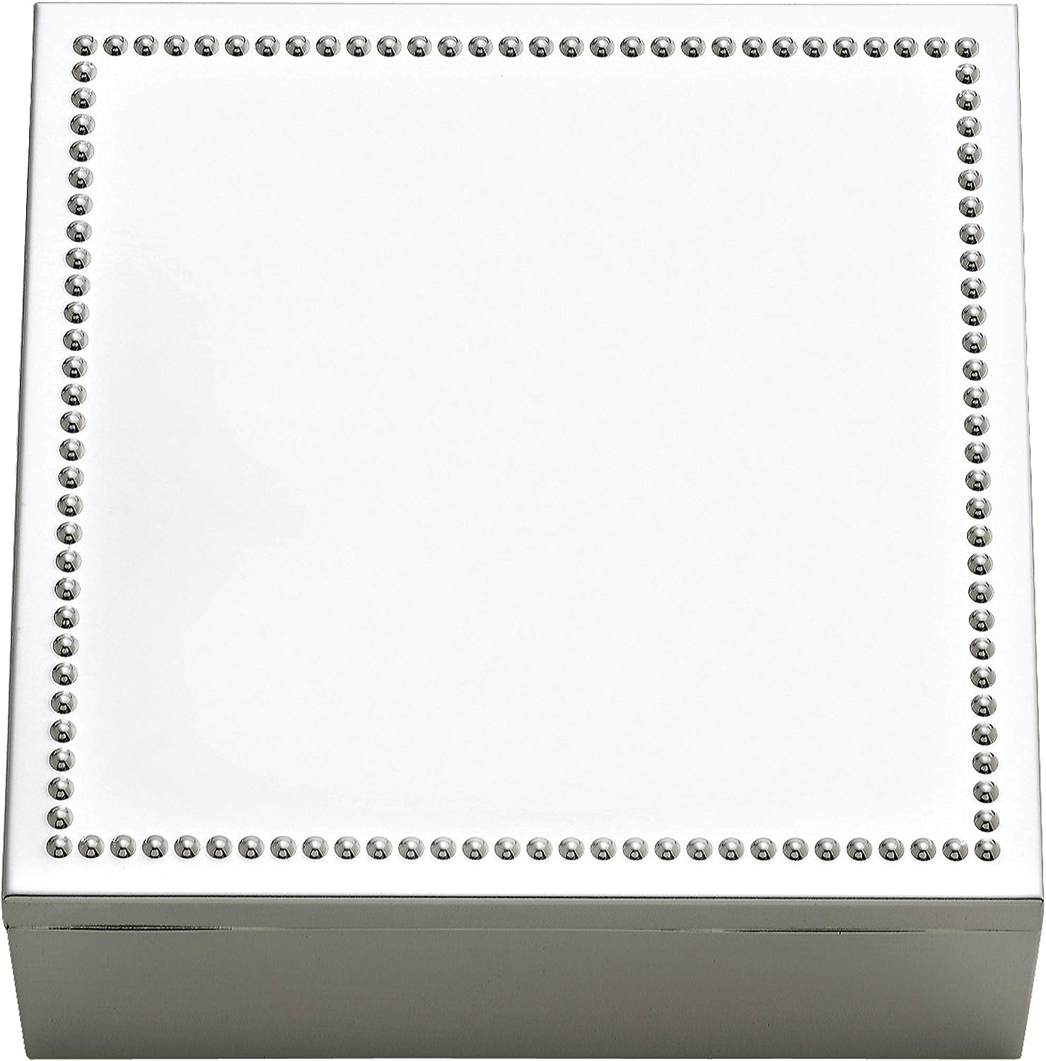 Lyndon Square Silverplate Keepsake Box, 1.50 LB, Metallic - Walmart.com