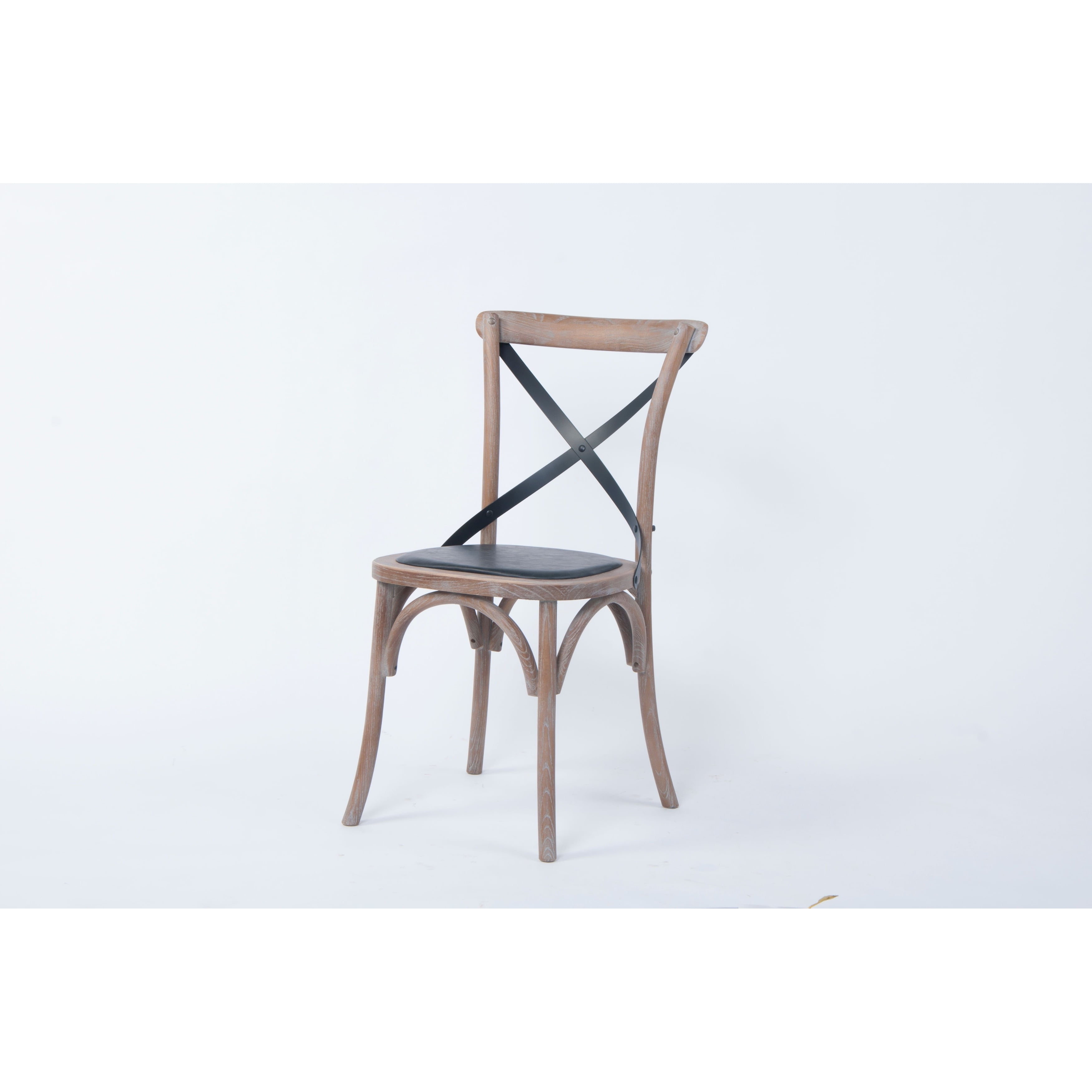 Lyndsay Cross Back Dining Chair (Set Of 2) - Walmart.com