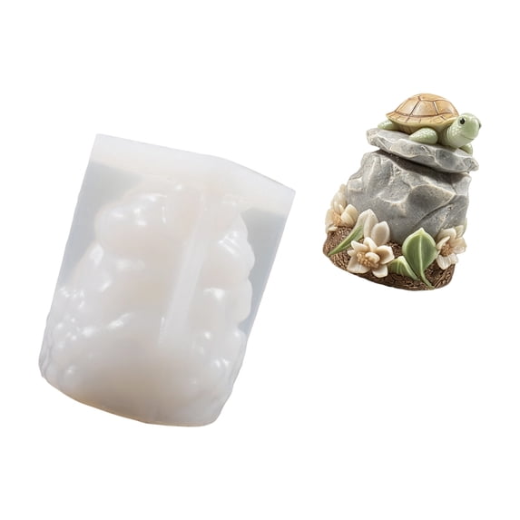 Lynono Co.,Ltd Creative Silicone Mould With Turtles And Floral Designs ...