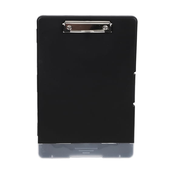 Lynono PortableP1ast1cClipboard with File Container and Metal Clip for ...
