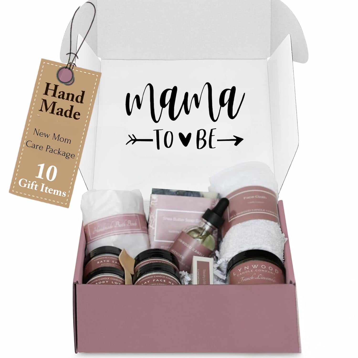 Lynwood New Mom Care Package – Postpartum Care Package for Mom ...