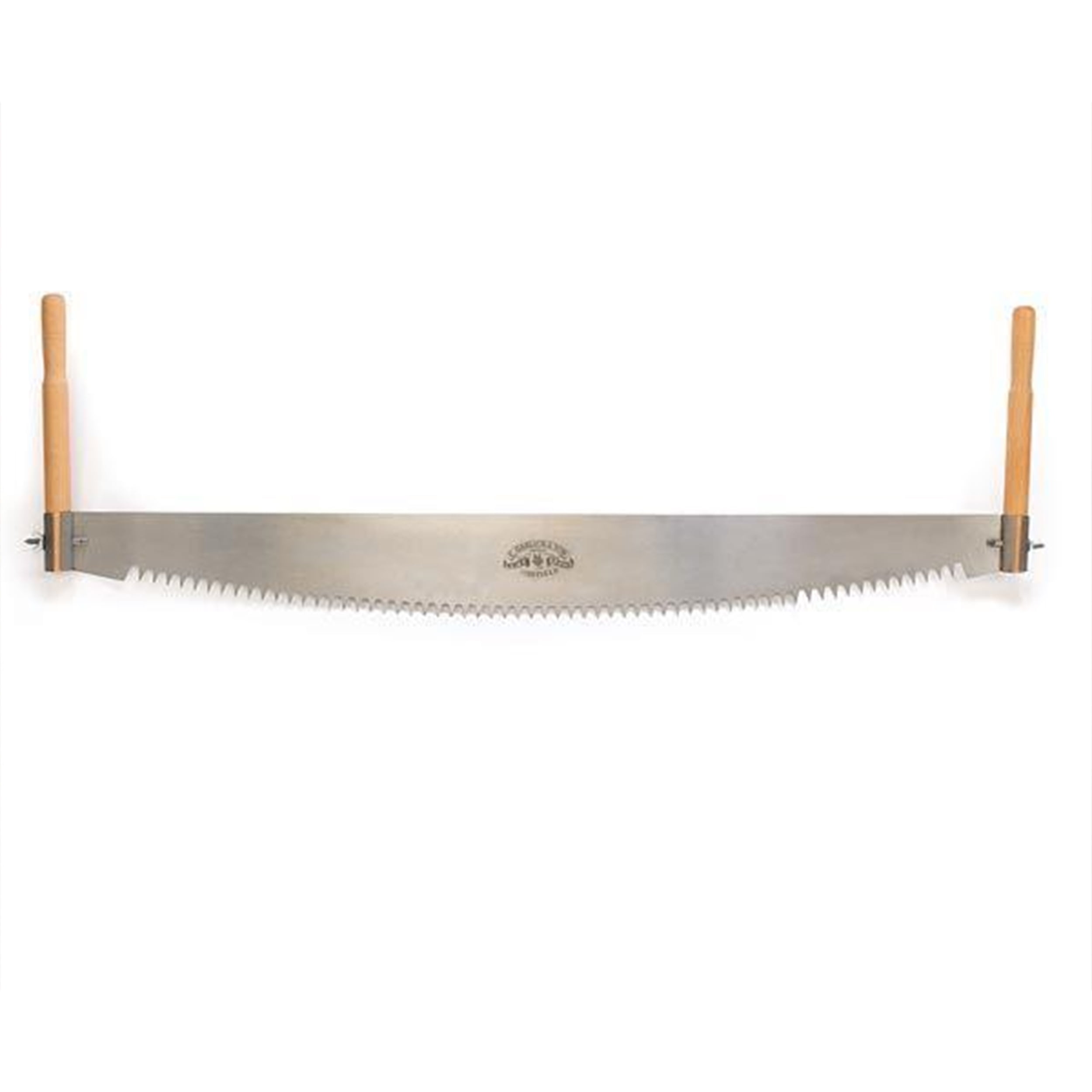 Lynx 5' Two Man Crosscut Saw for Wood, Handheld Metal Saw with Beech ...