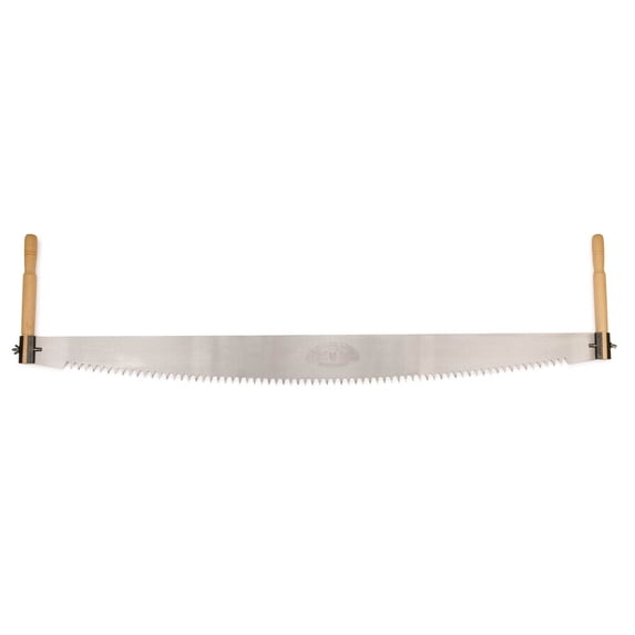 Lynx 5' Two Man Crosscut Saw for Wood, Handheld Metal Saw with Beech ...