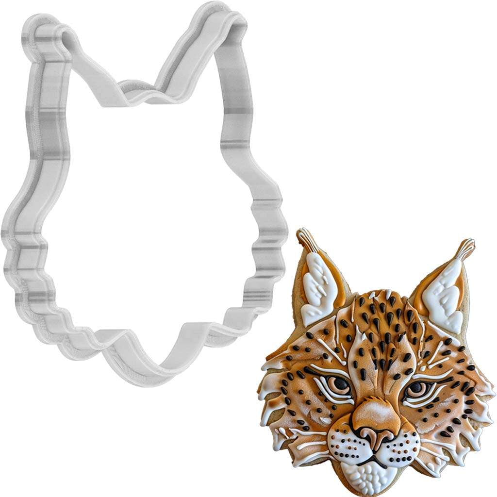 Lynx Cookie Cutter 4 Inch Made in USA by WONDERTORY - Walmart.com