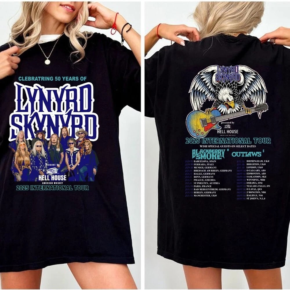 Lyny....rd Skyny....rd 2025 International Tour Shirt, Ly...nyrd Sk ...
