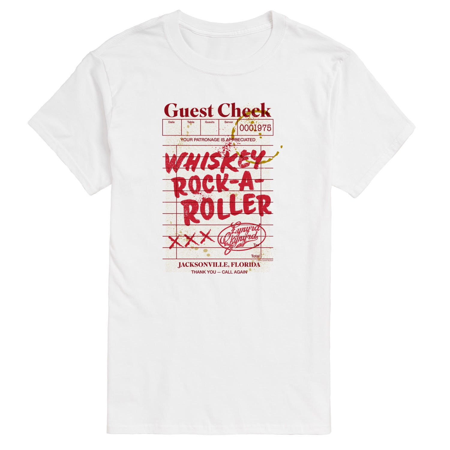 Lynyrd Skynyrd - Whiskey Rock-A-Roller - Men's Short Sleeve Graphic T ...