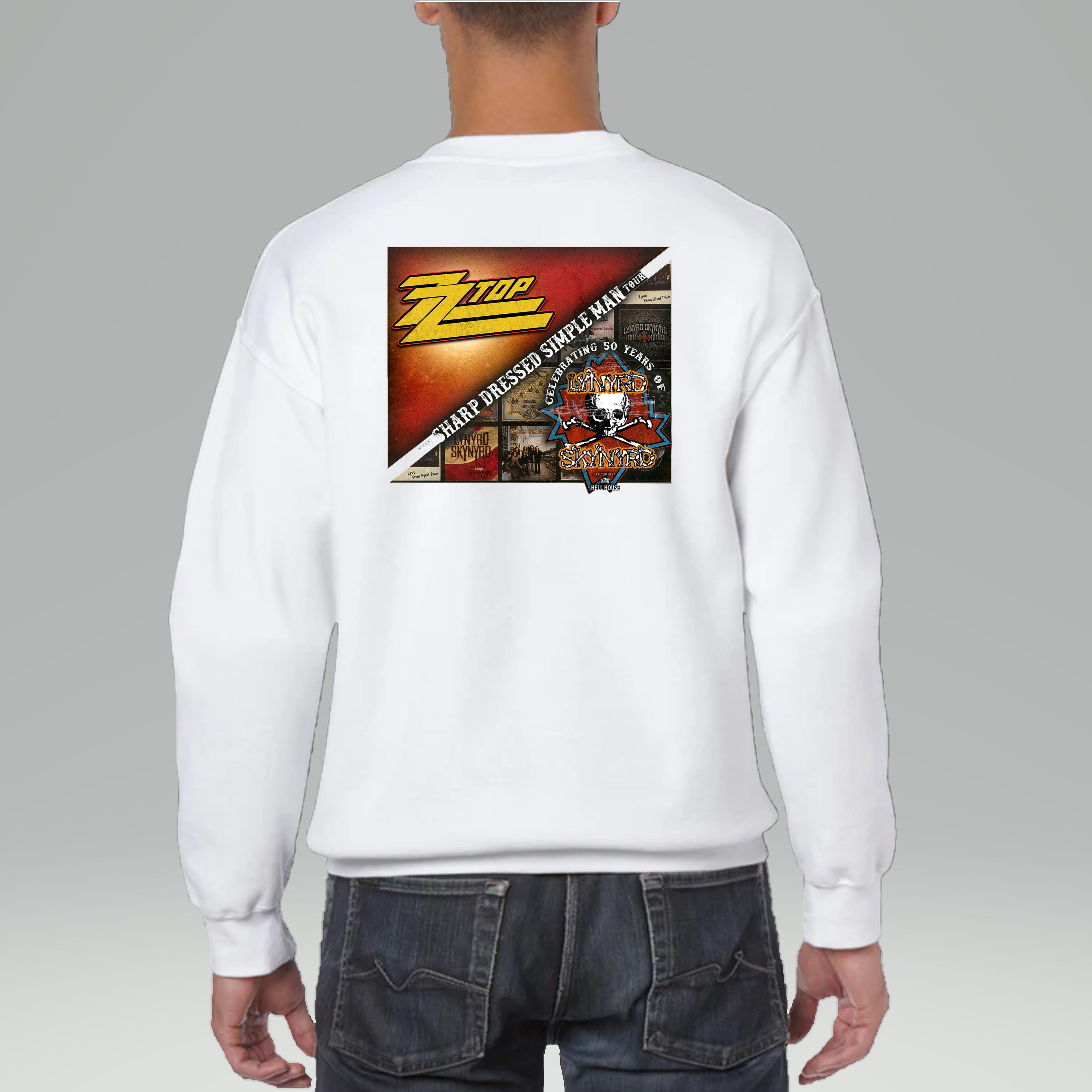Lynyrd Skynyrd ZZ Top Tour 2024 SWEATSHIRT, for men & women, up to size ...