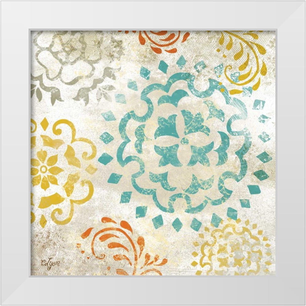 Lyon, Rebecca 20x20 White Modern Wood Framed Museum Art Print Titled ...