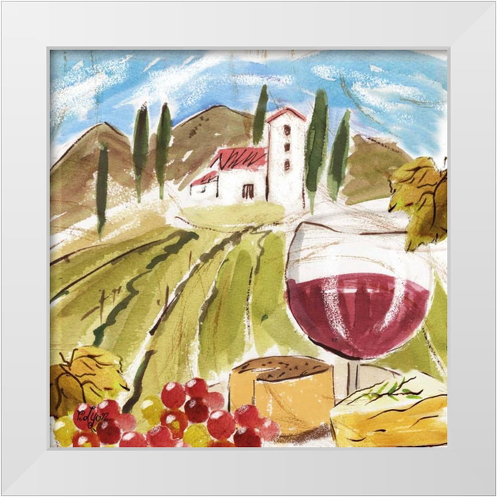 Lyon, Rebecca 20x20 White Modern Wood Framed Museum Art Print Titled ...