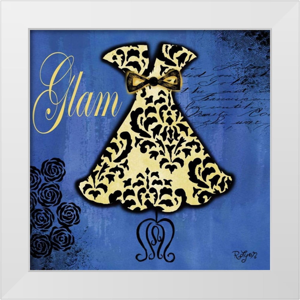 Lyon, Rebecca 26x26 White Modern Wood Framed Museum Art Print Titled ...