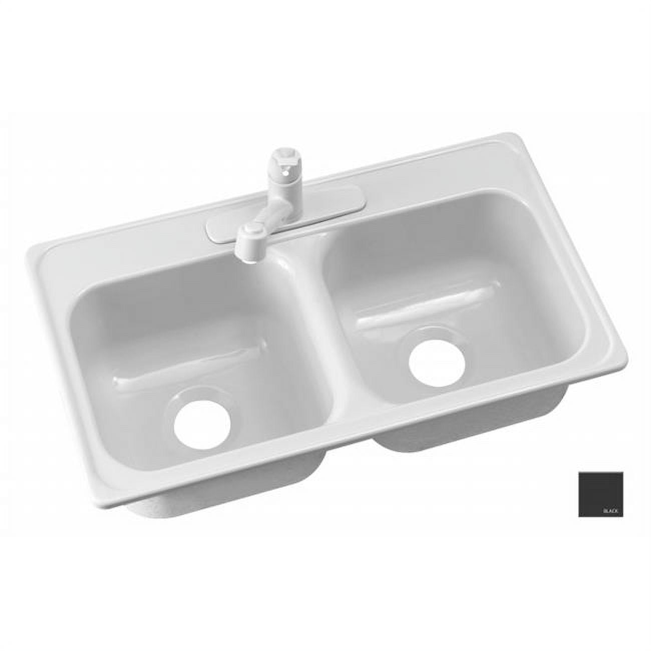 Lyons Industries DKS22J4-3.5 Black 33 in. x 19 in. Manufactured-Mobile ...