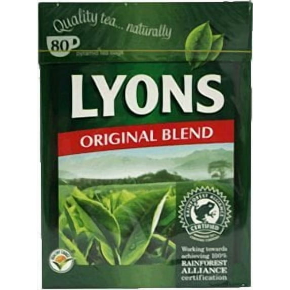 Lyons Irish Tea Full Leaf Pyramid Bags Eco-Friendly Quality - Walmart.com
