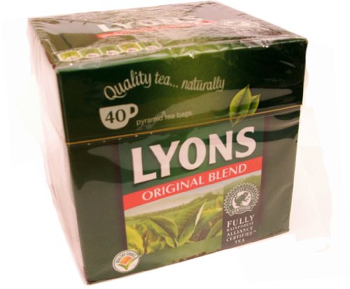Lyons Tea Original Blend Box of 600 Tea Pryamid Bags - Walmart.com