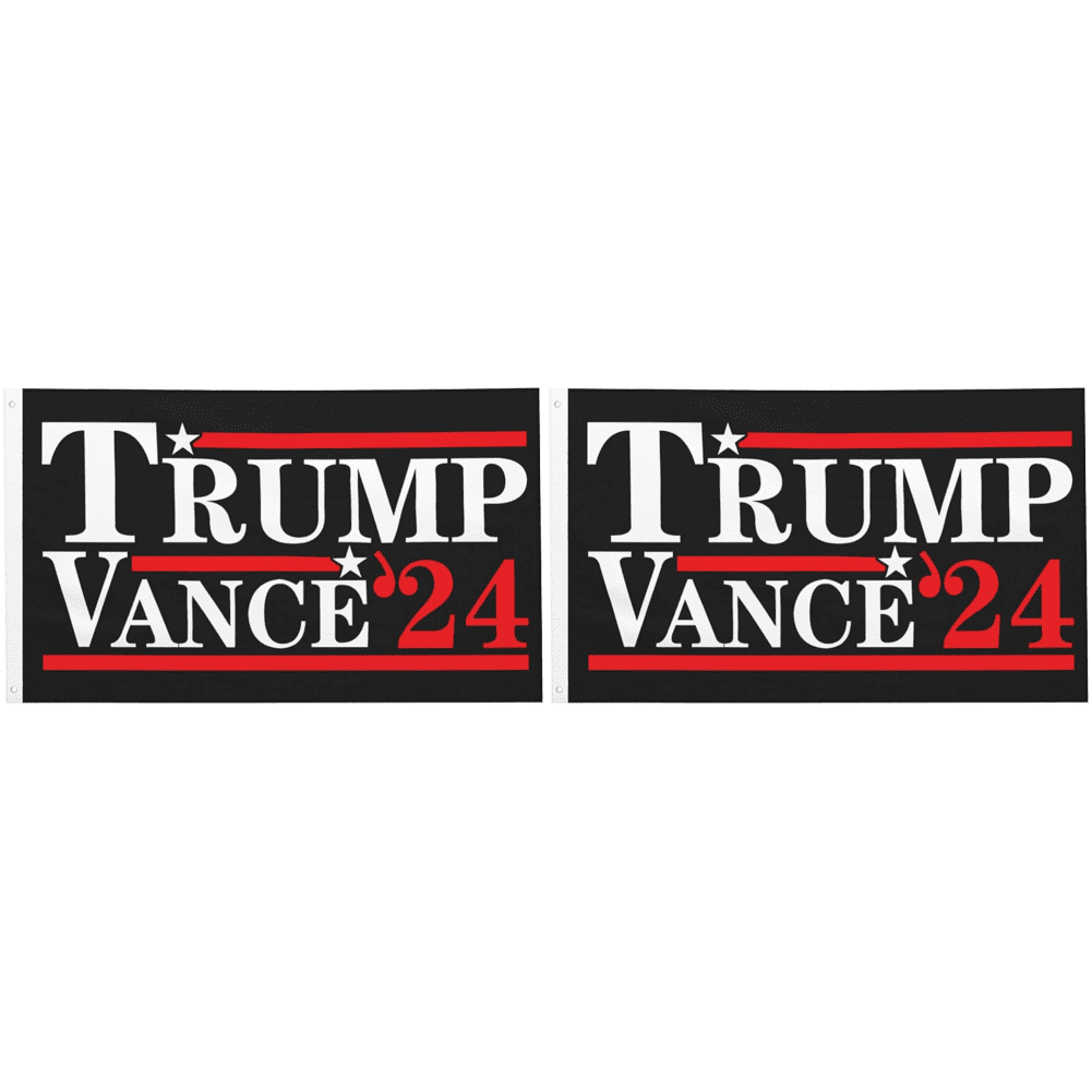 Lyqzj 3x5 FT Donald Trump 2024 Flag Polyester Heavy Duty President ...