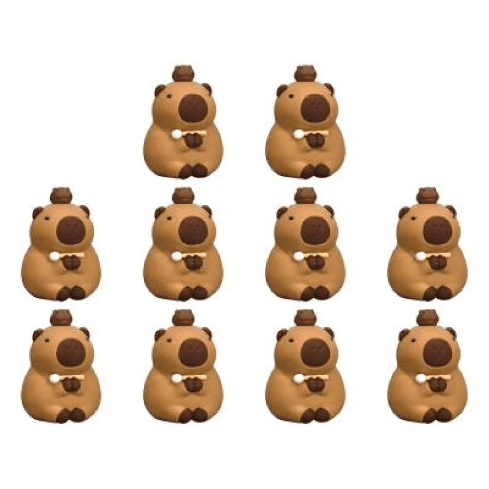 Lyqzj Capybara Statue Cartoon Capybara Sculpture Gifts for Friends Kids ...