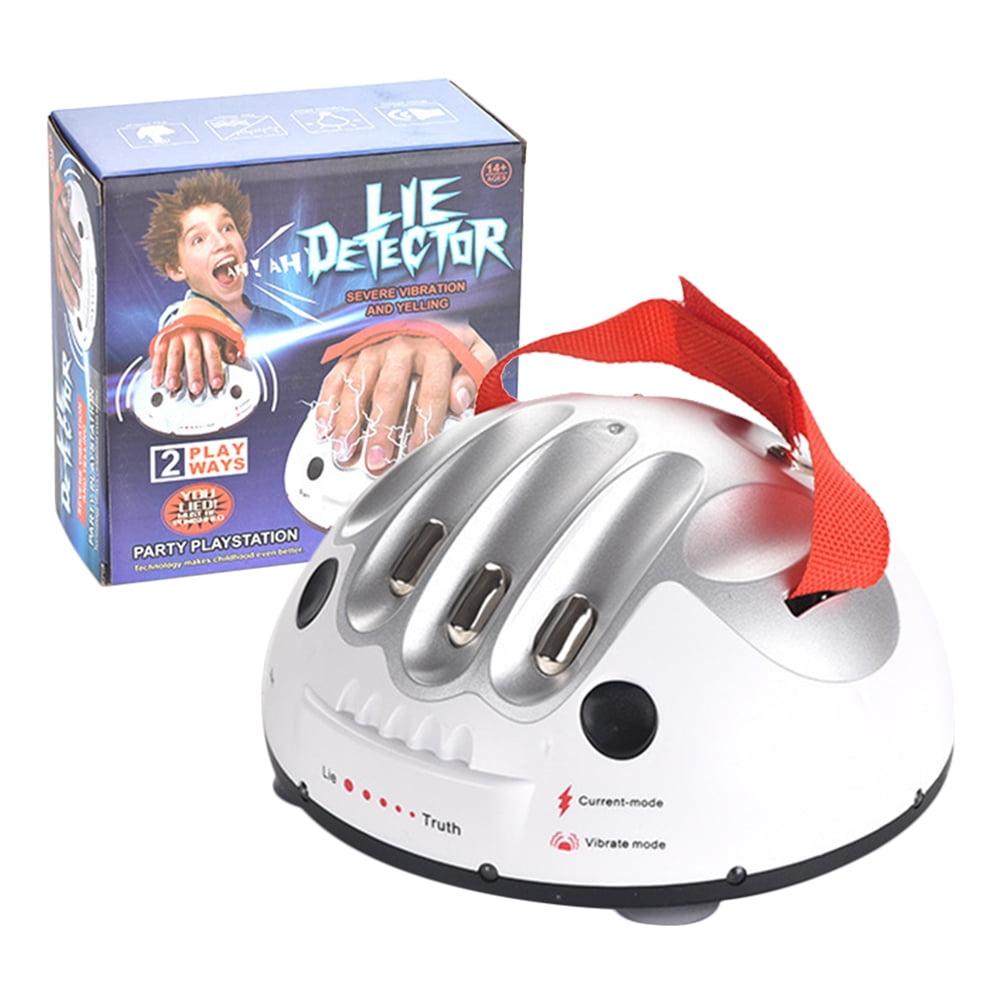 Lyqzj Electric Liar Test Toys Plastic Lie Detector Game for Adult Party ...