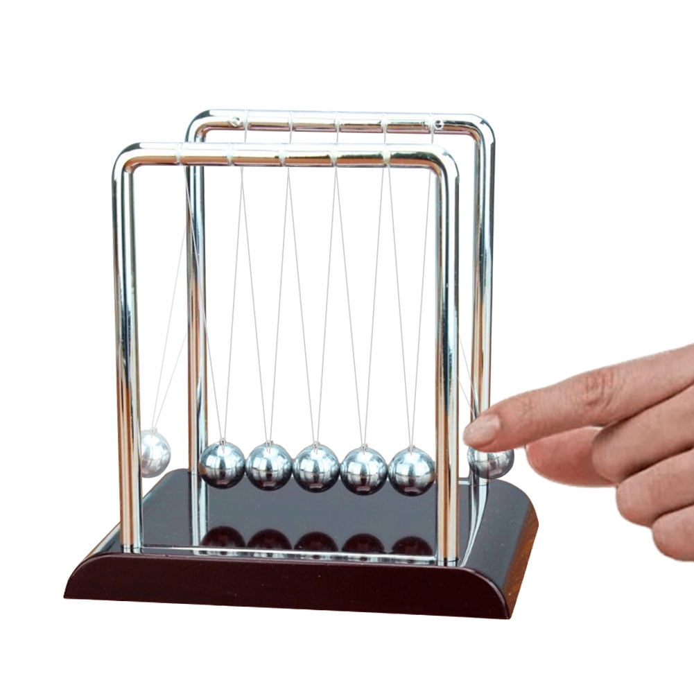 Lyqzj Newton Cradle Balance Steel Balls Physics Science Pendulum Desk ...