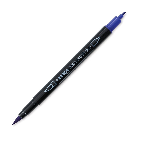 Lyra Aqua Brush Duo Marker - Delft Blue 041 - Walmart Business Supplies