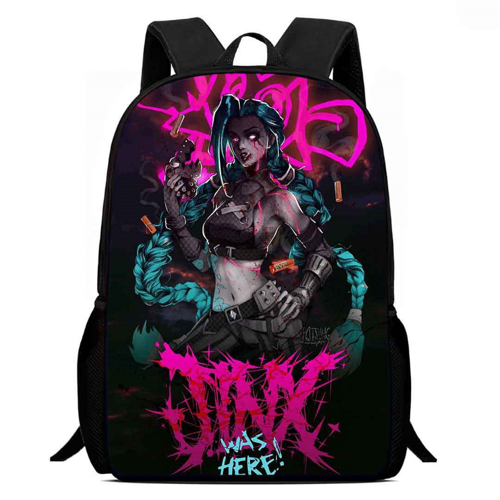 Lyrasun Arcane: League of Legends Theme Backpack, Hot Cartoon Character ...