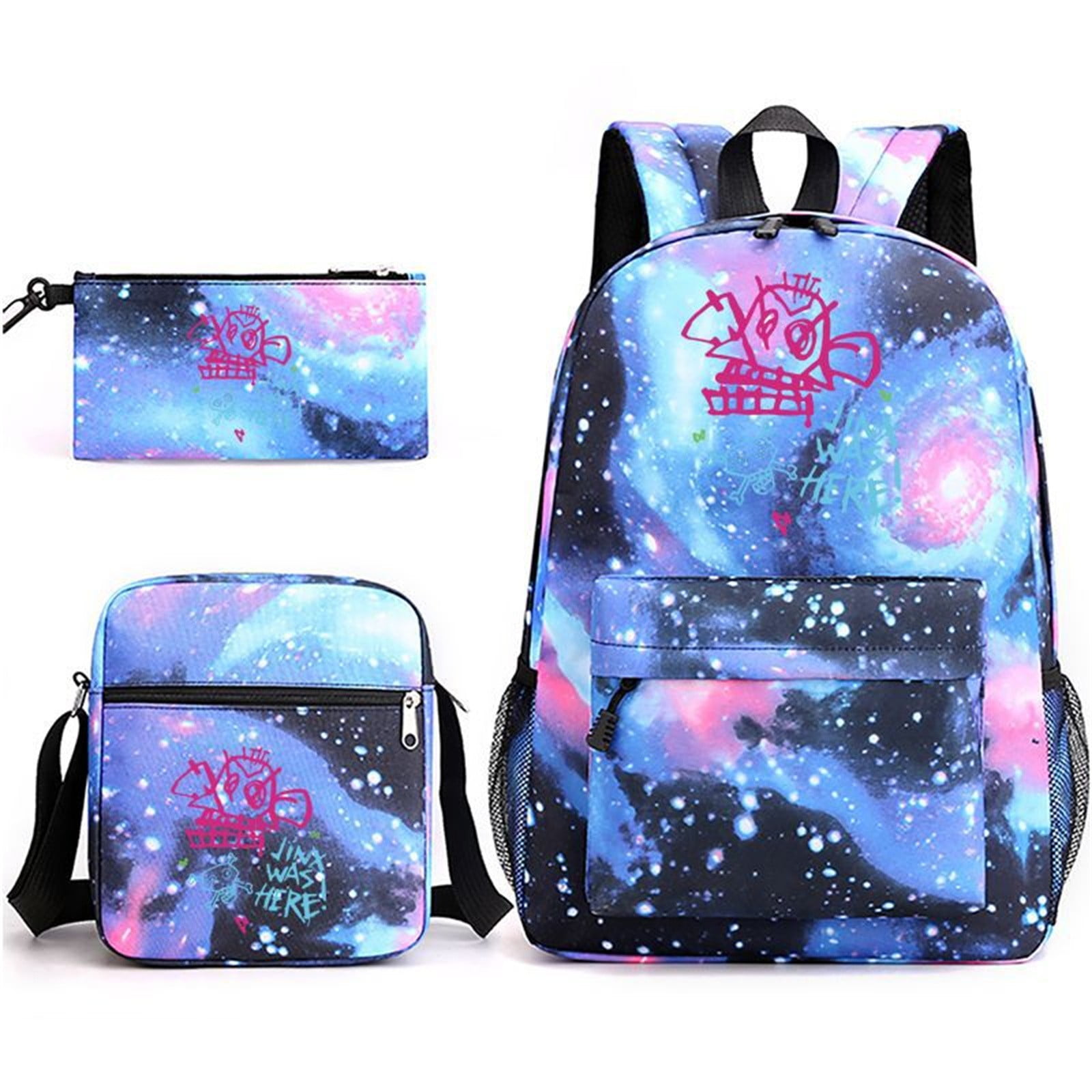 Lyrasun Arcane: League of Legends Theme Backpack, Hot Cartoon Character ...