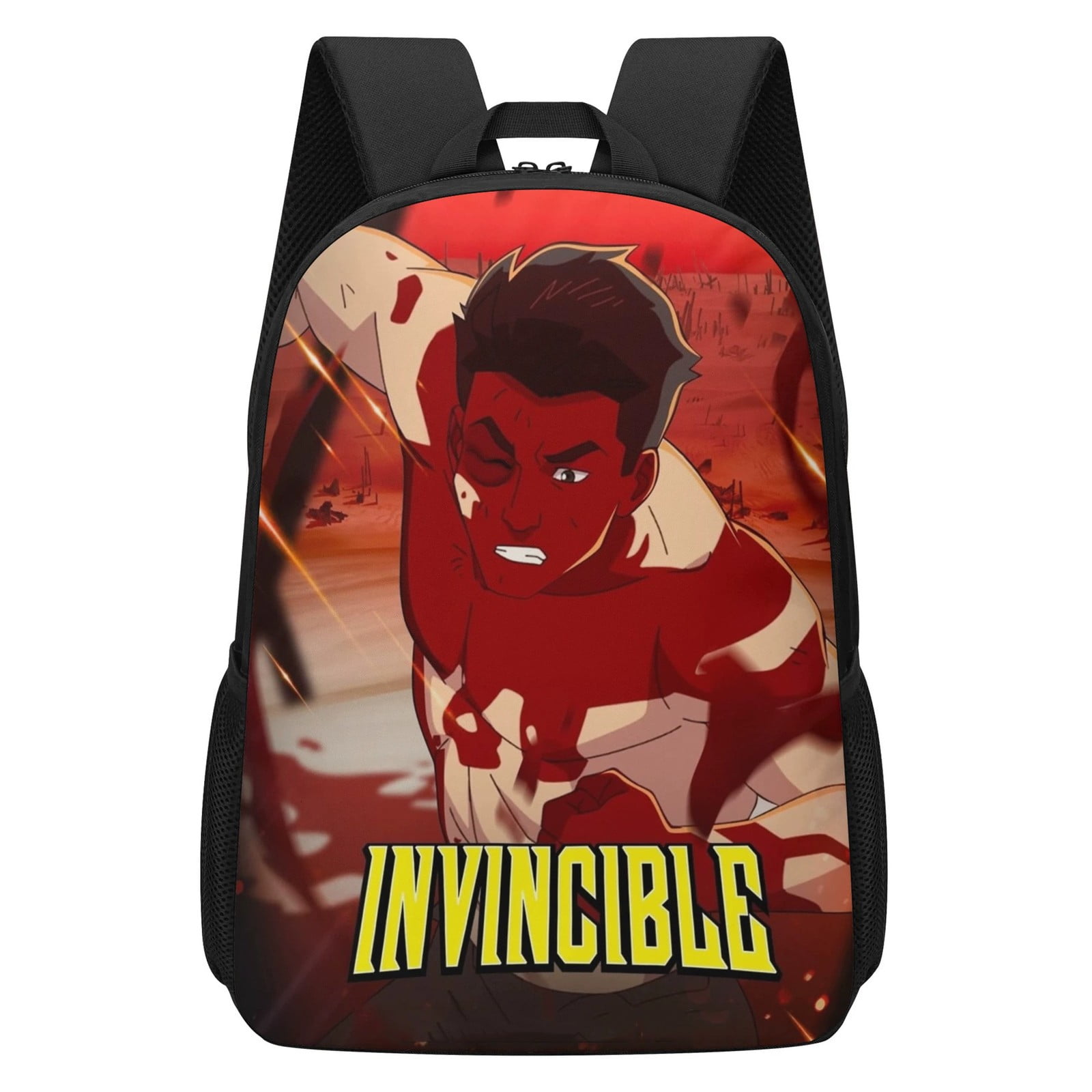 Lyrasun Invincible Theme Backpack, Hot Cartoon Character Printing ...