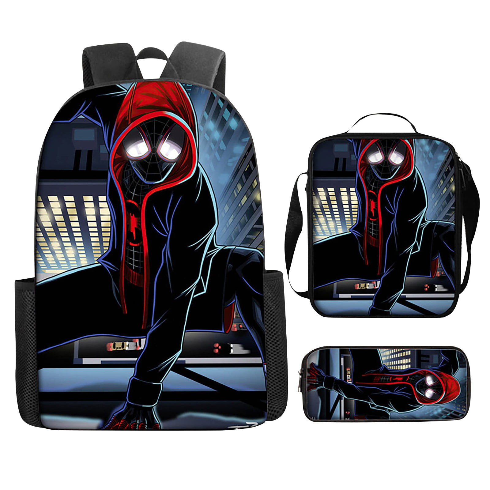 Lyrasun Spidey Theme Backpack, Hot Cartoon Character Printing Backpack ...