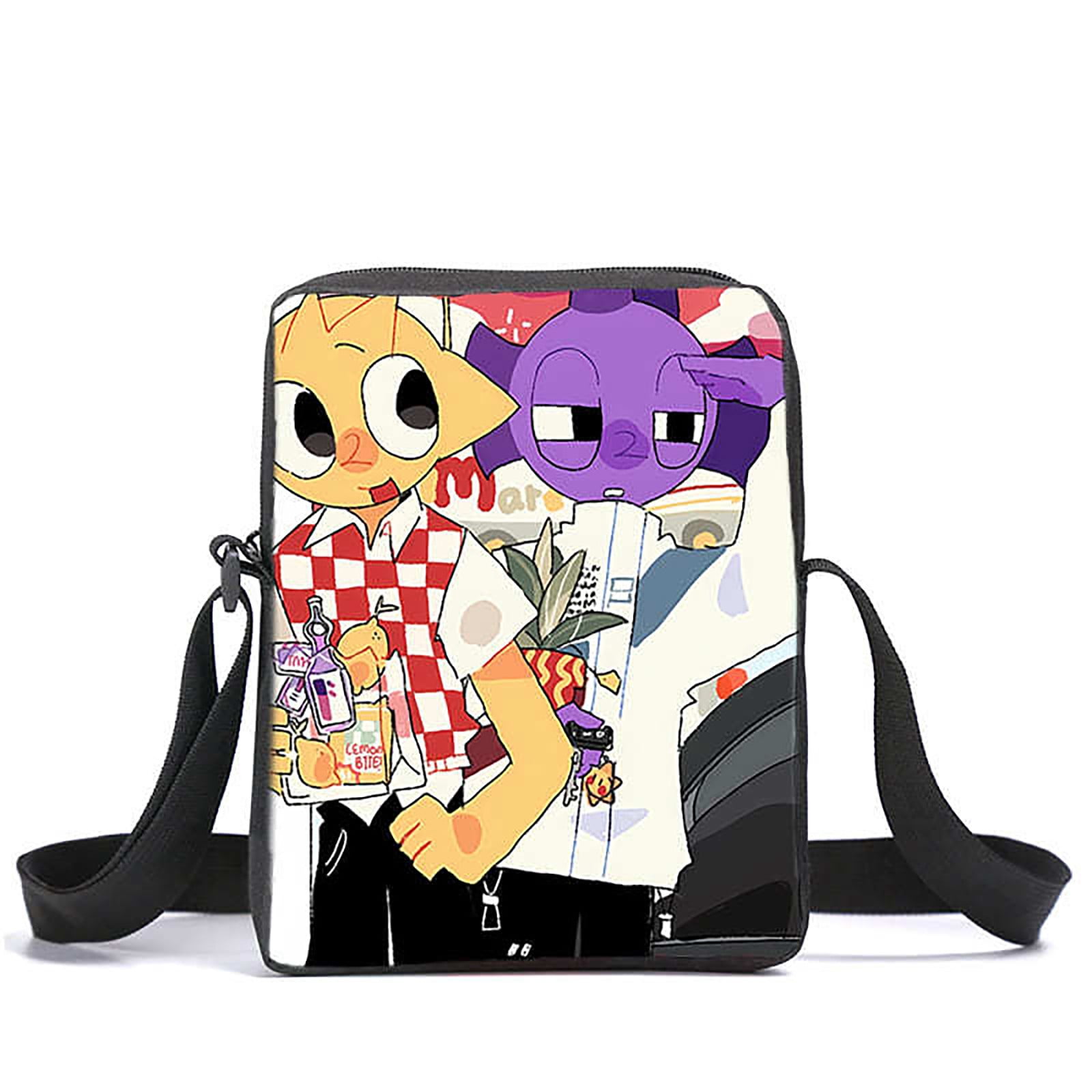 Lyrasun Sprunki Theme Backpack, Hot Cartoon Character Printing Backpack ...
