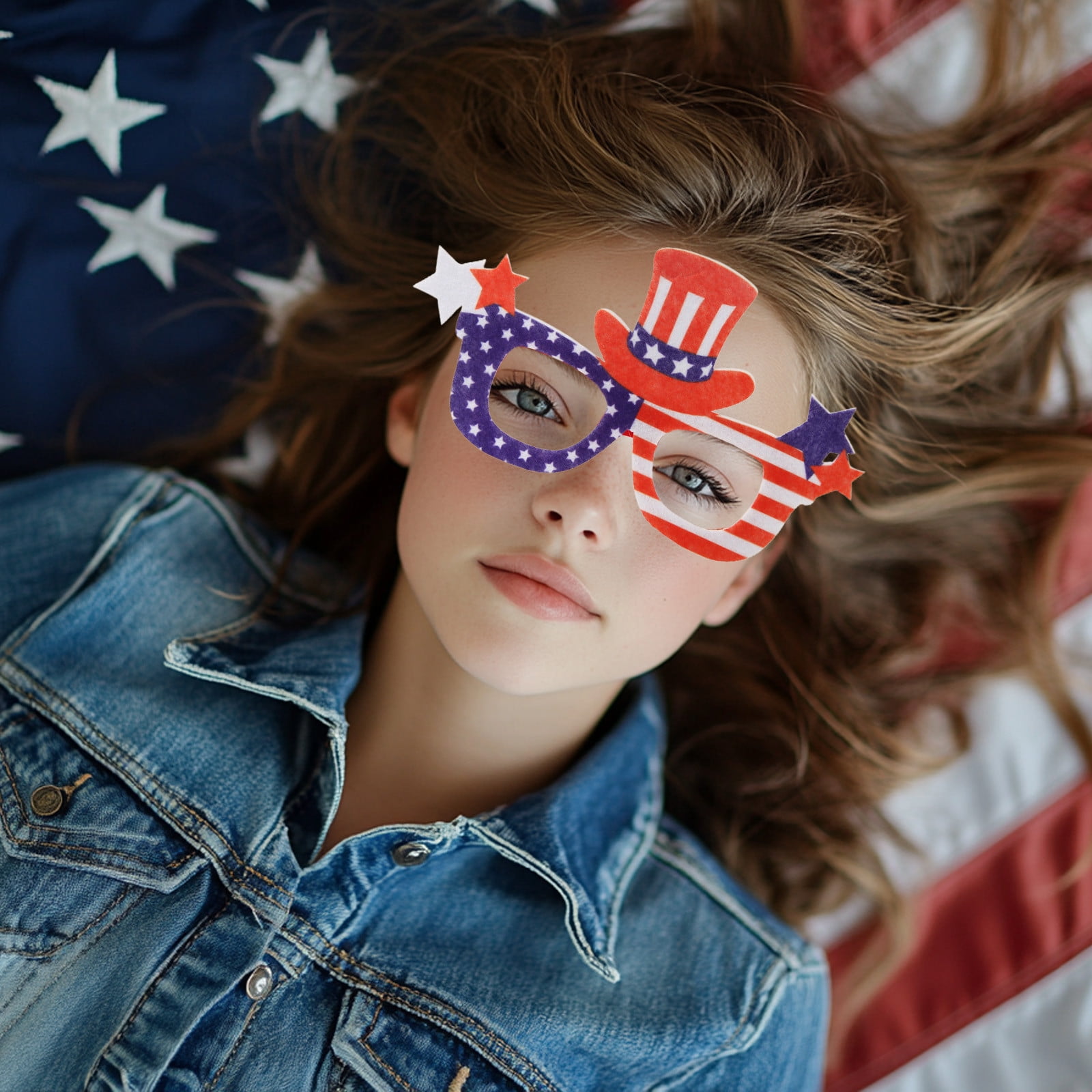 Lyrcatrment Independence Day Themed Party Glasses Novelty Eyewear Dress ...