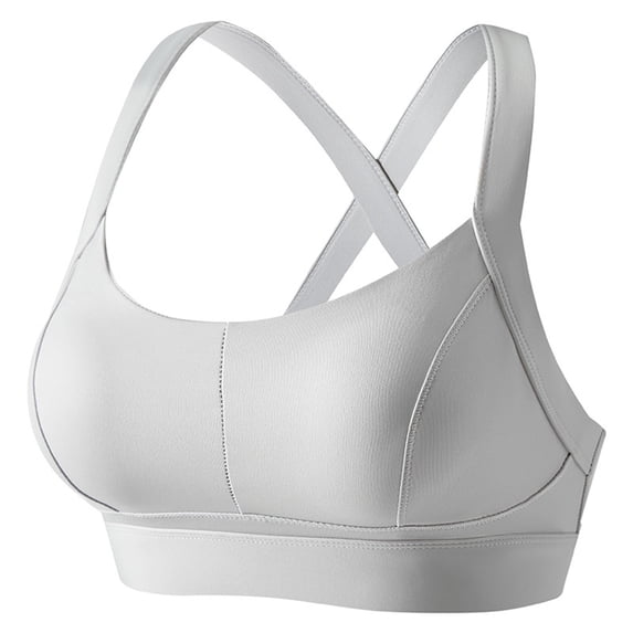 Lyrcatrment Sports Bra For Women High Support Wireless Back Closure ...