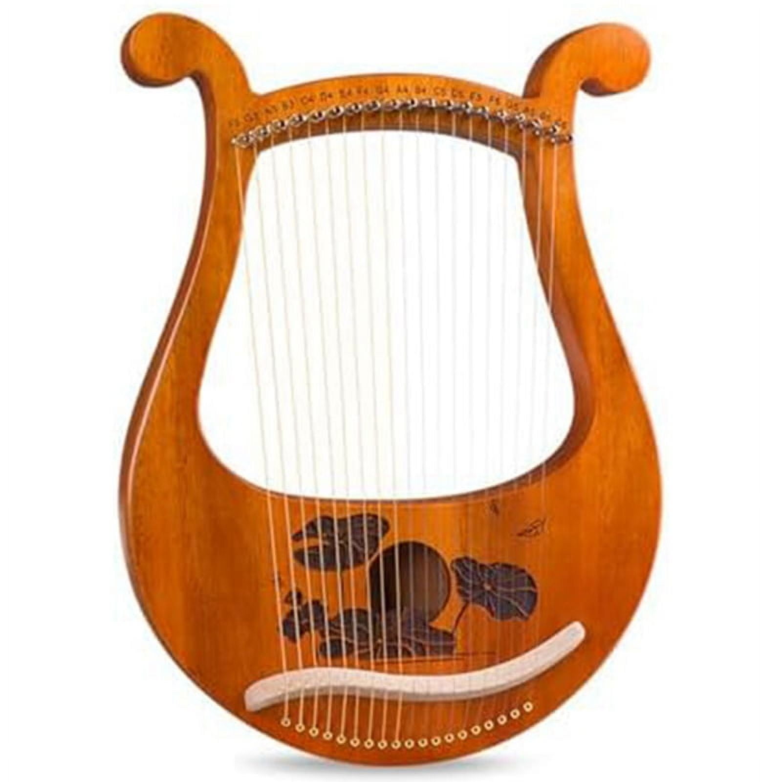 Lyre Harp 19 String Beginners Harp,Portable 19-Tone Small 19-String ...
