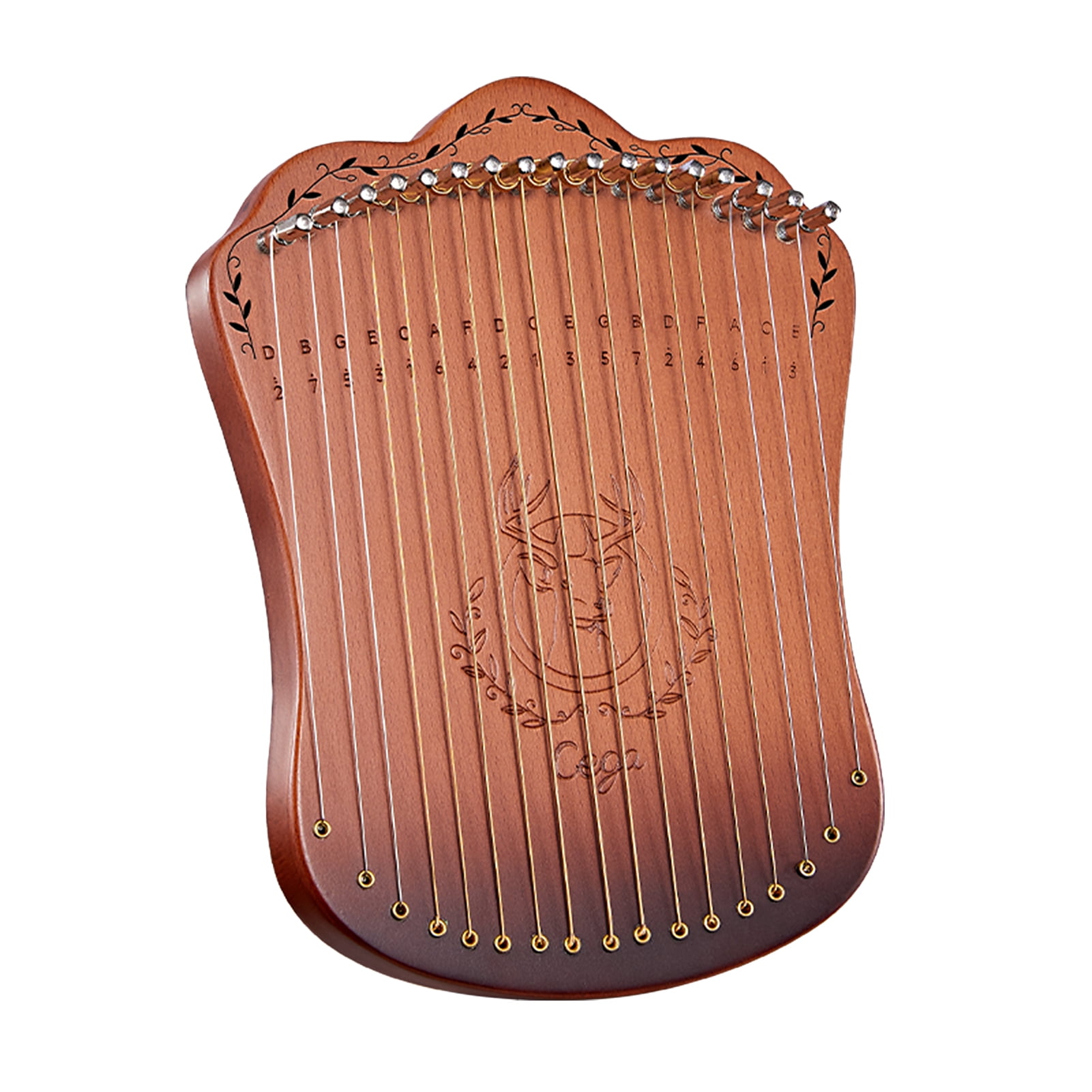 Lyre Harp,Harp Portable Beech Wood Harp Musical Portable Beech Wood ...