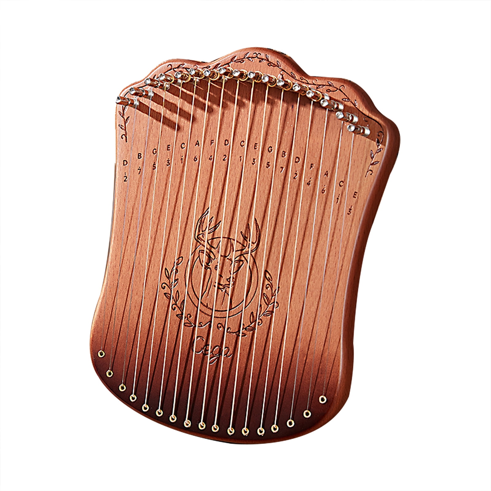 Lyre Harp,Musical With Wrench With Wrench Picks Kids Harp Musical With ...