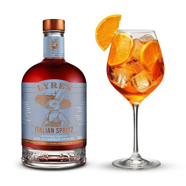 Lyre's Italian Spritz Non-Alcoholic Spirit - Bitter Orange Spritz Style ...