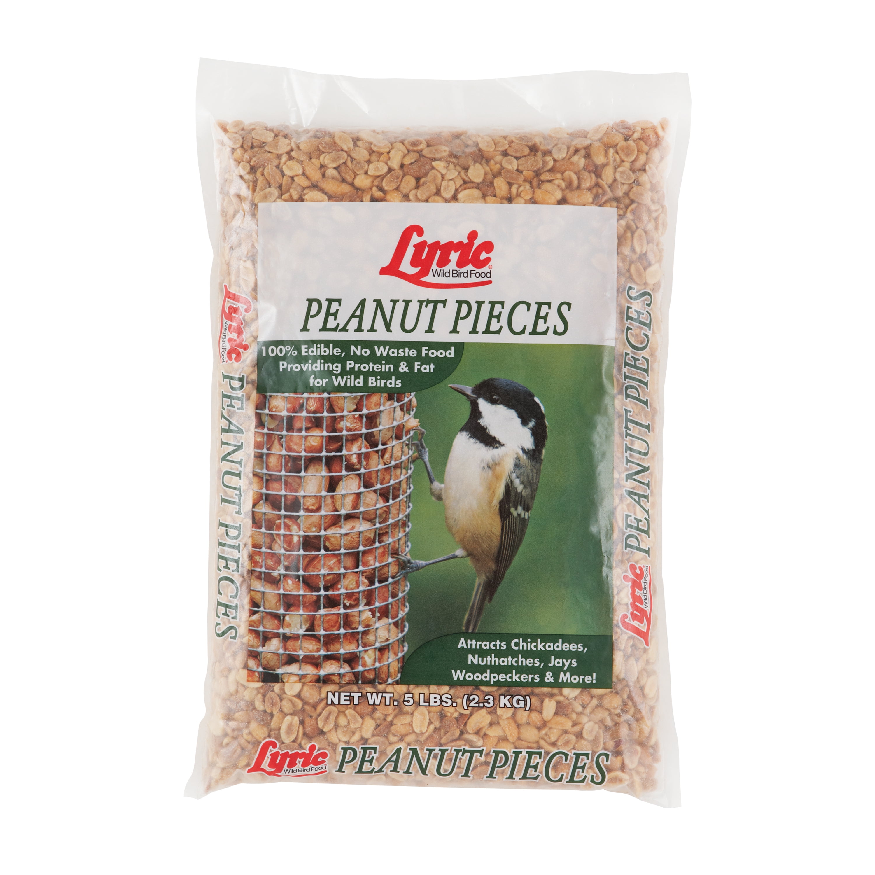 Lyric Peanut Pieces Wild Bird Food, Nutrient-Rich Protein for Bird ...