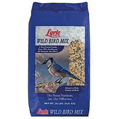 Lyric Wild Bird Mix Dry Bird Food, All Natural No Fillers, 20 lb ...