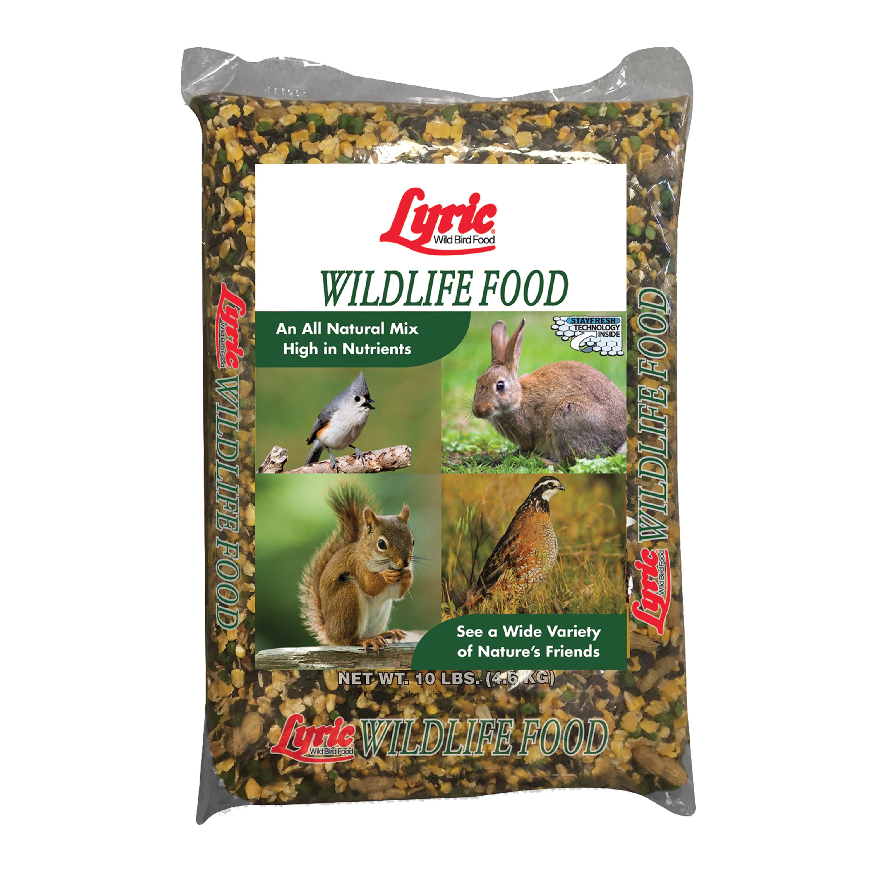 Greenview Lyric Wildlife Food, 10 lbs - Mix for Various Animals ...