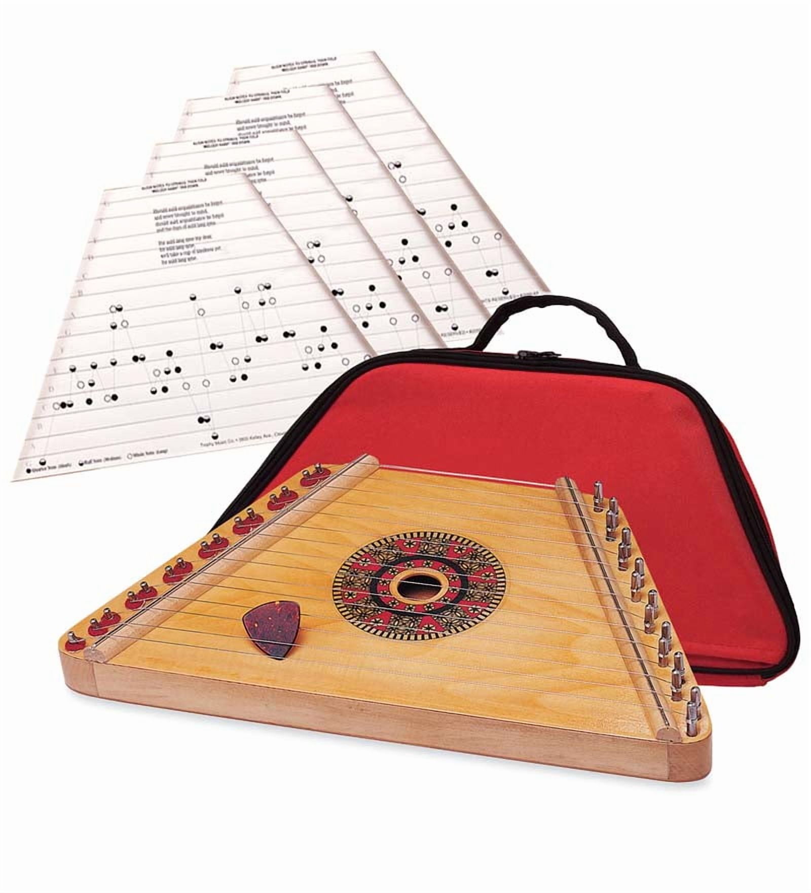 Children's Lyrical Lap Harp, Carrying Case, and Song Sheets - Walmart.com