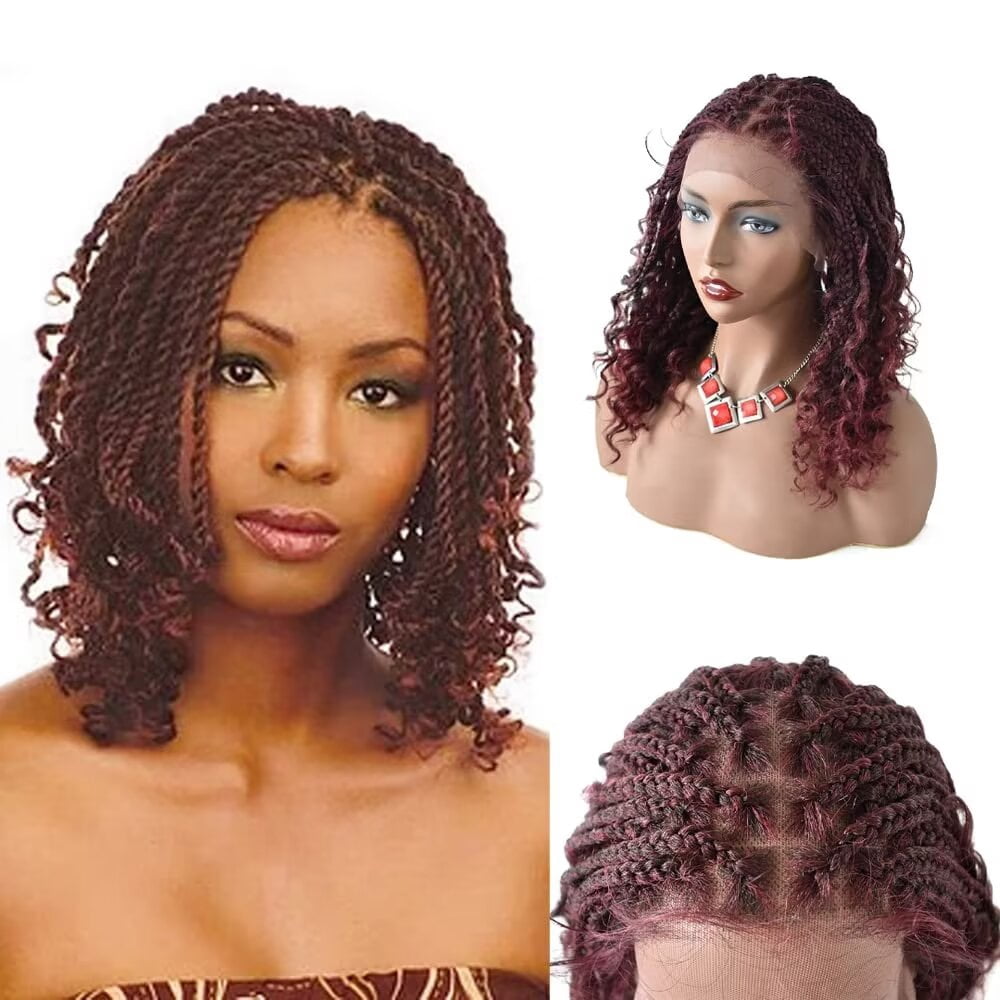 Lyricalhair Box Braided Wig for Black Women 18