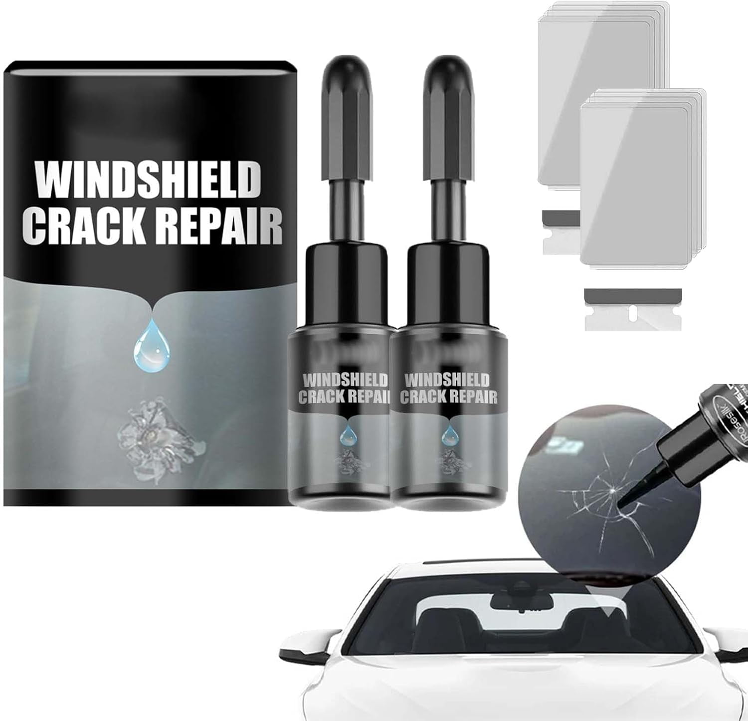 Lyseemin Glass Fix, Lyseemin GlassFix Guard, 2025 Windshield Crack ...