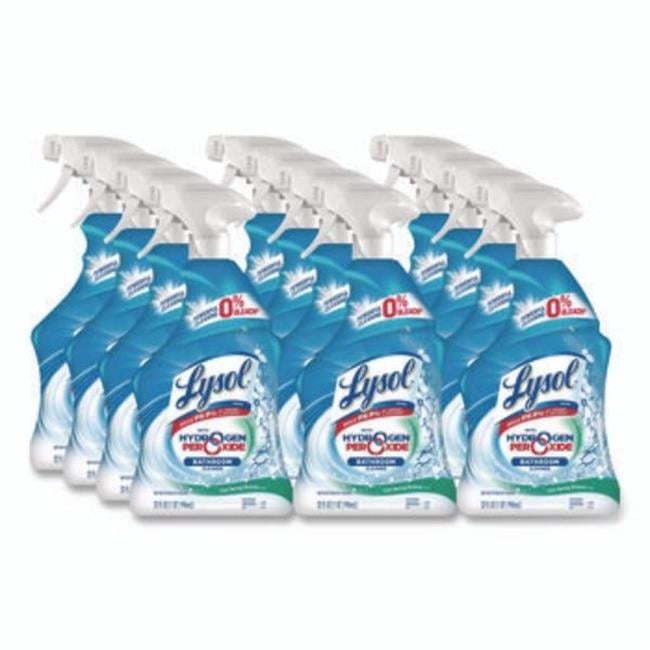 Lysol RAC99828CT 32 oz Bathroom Cleaner - Pack of 12 - Walmart.com