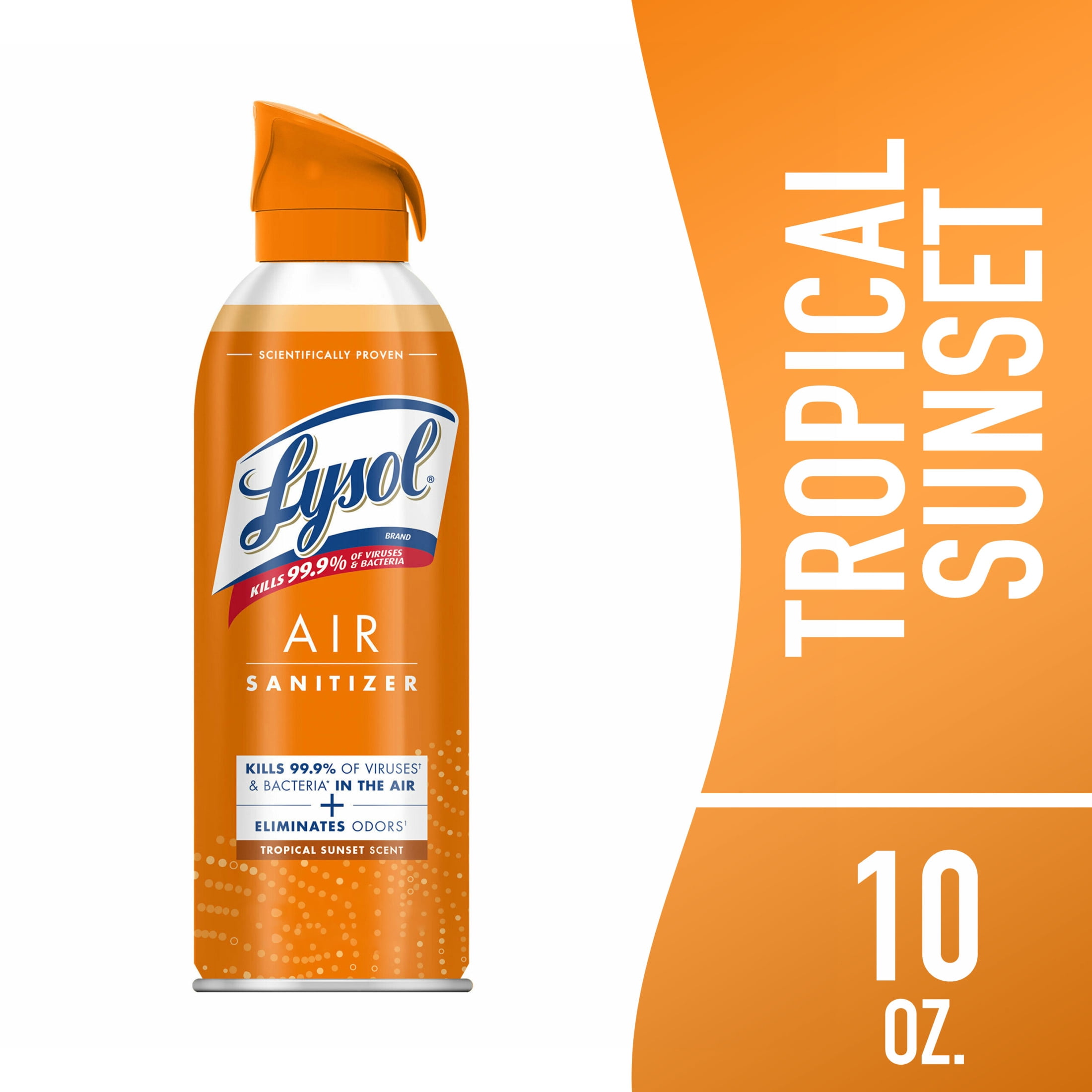 Lysol air sanitizer - tropical sunset 10 oz - Walmart.com