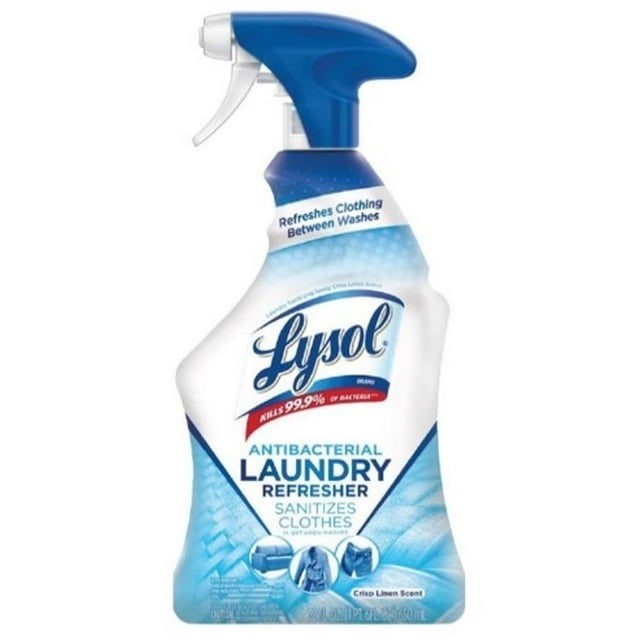 Lysol Antibacterial Laundry Refresher Spray, Sanitizing Spray for ...